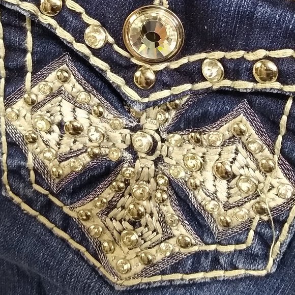 L.A. idol | Jeans | La Idol Womens Denim Bling Capris | Poshmark